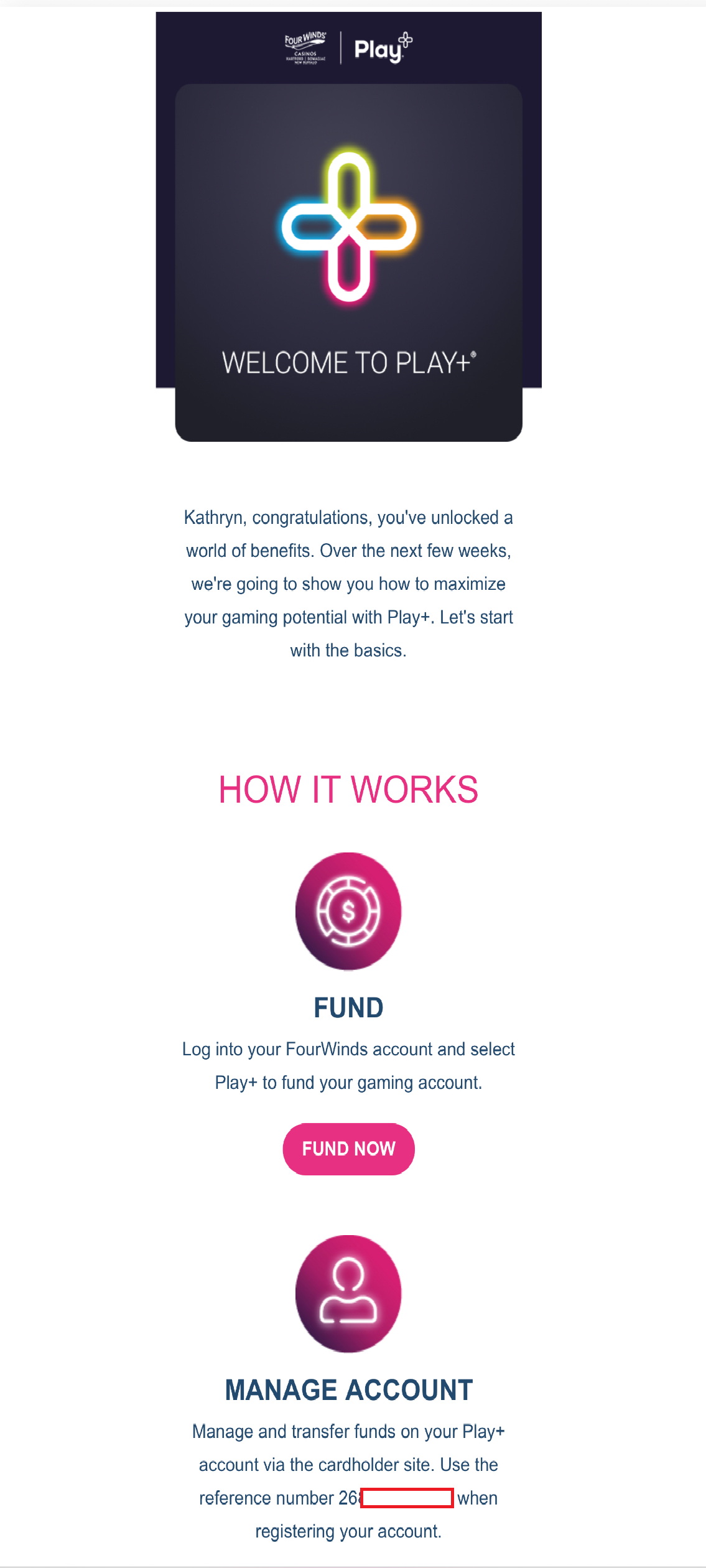 Play+ Account Login/Registration/Fund Transfer – Online Gaming